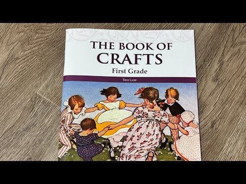 Memoria Press Book of Crafts First Grade Flip Through