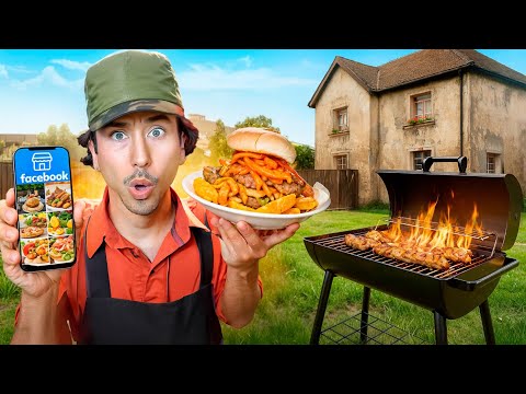 Eating Facebook Marketplace Food For 24 Hours!