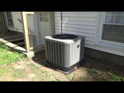 OLD R22 AC SYSTEM UPGRADED TO NEW 410A RUUD AC SYSTEM