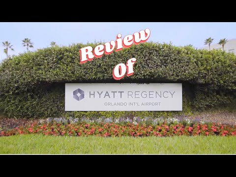 Hyatt Hotel / MCO Airport Review #hyatt #hyattplace #airporthotel