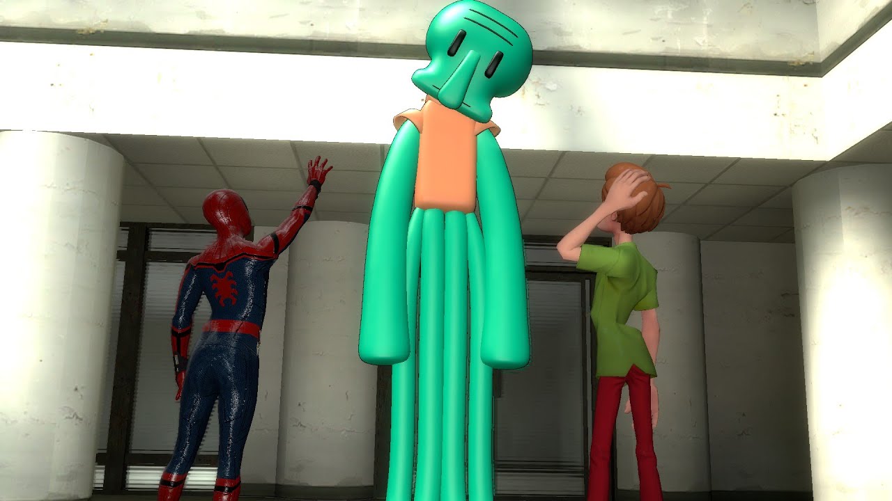 SQUIDWARD IS TERRIFYING IN DIFFERENT WAYS THE NEXTBOT YOU DONT WANT TO MESS WITH - Funny Moments