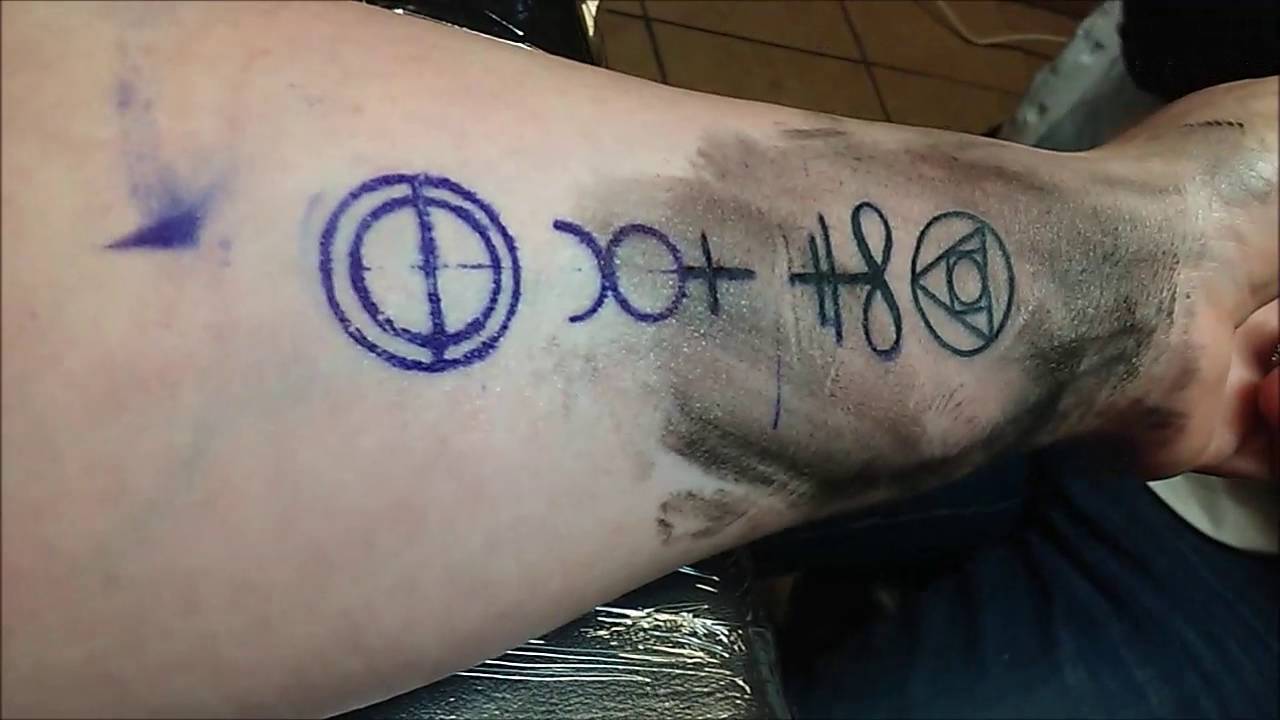 My new tattoo: alchemy symbols