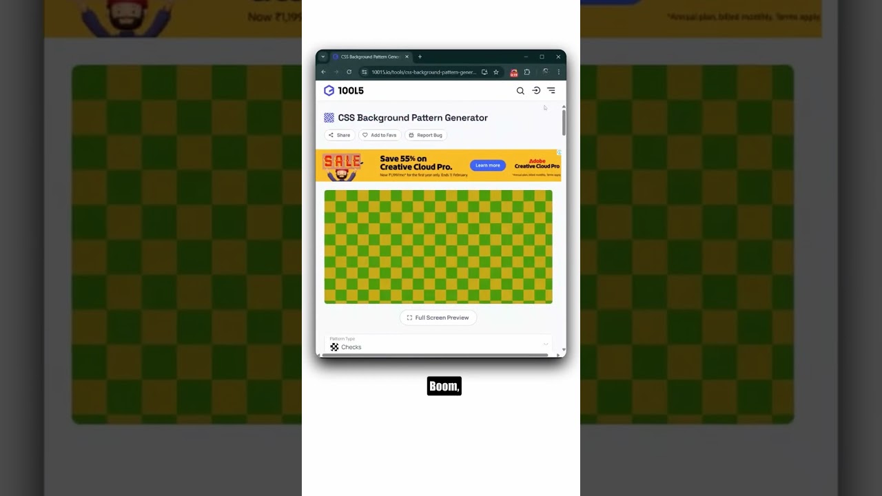 This Website Makes Background Patterns Instantly