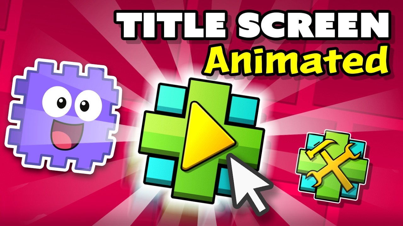 Irresistible Title Screens - Scratch Tutorial - Geometry Dash #5