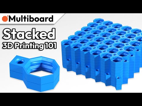 Stacked Parametric Multiboard Tiles by asciipip - Thingiverse