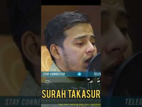 Surah Takasur || Salim Bahanan || #shorts