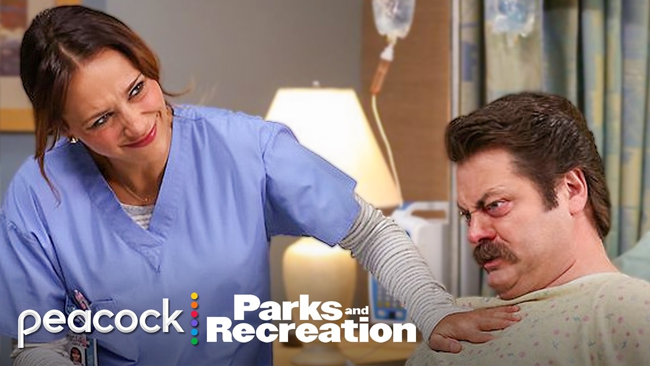 Funniest Scenes From The Pawnee Hospital | Parks and Recreation