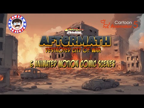 After Math: Destroyed City of war - Cartoon Animator/Scene - Reallusion ...