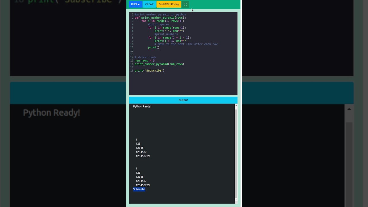 Python Pattern Interview Question 1 #python #coding #interview