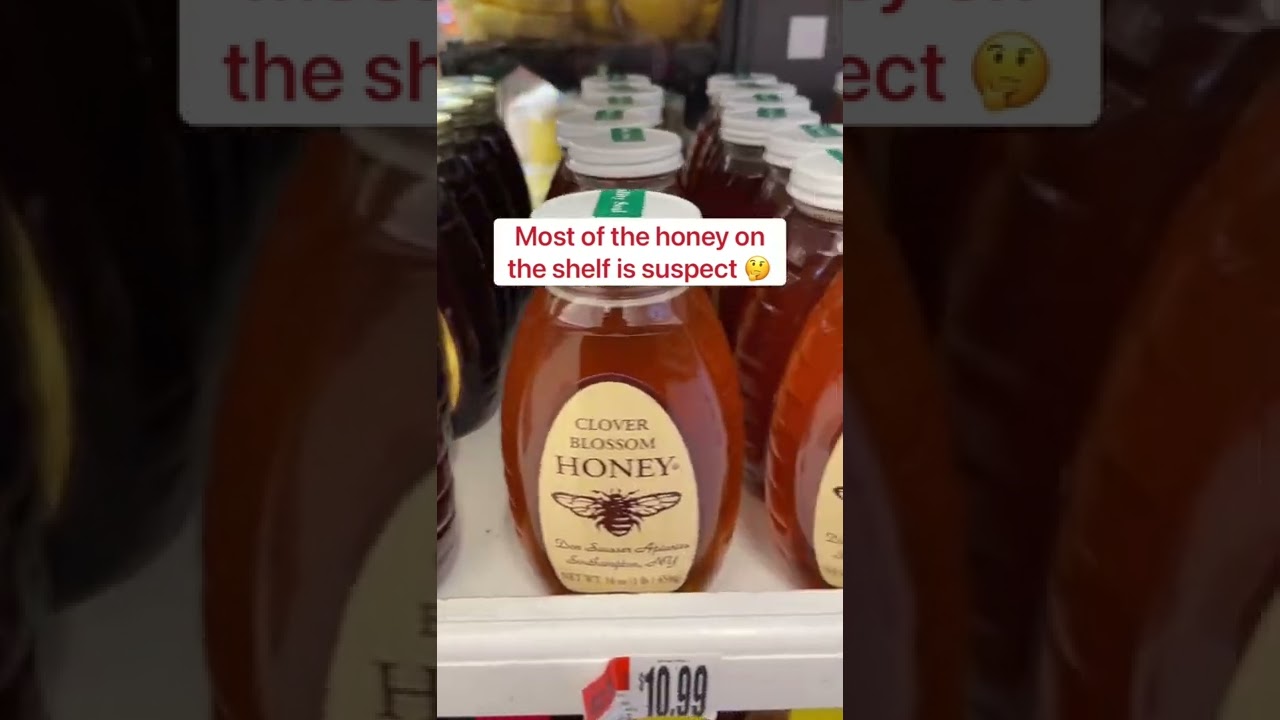 ❌ Don’t Make This Mistake When Buying Honey 🍯 #honey #nutrition #rawhoney #groceryhaul #wellness