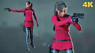 Resident Evil 2 - Claire in RE4R Ada's Outfit 4K - Wiwilz at Resident ...
