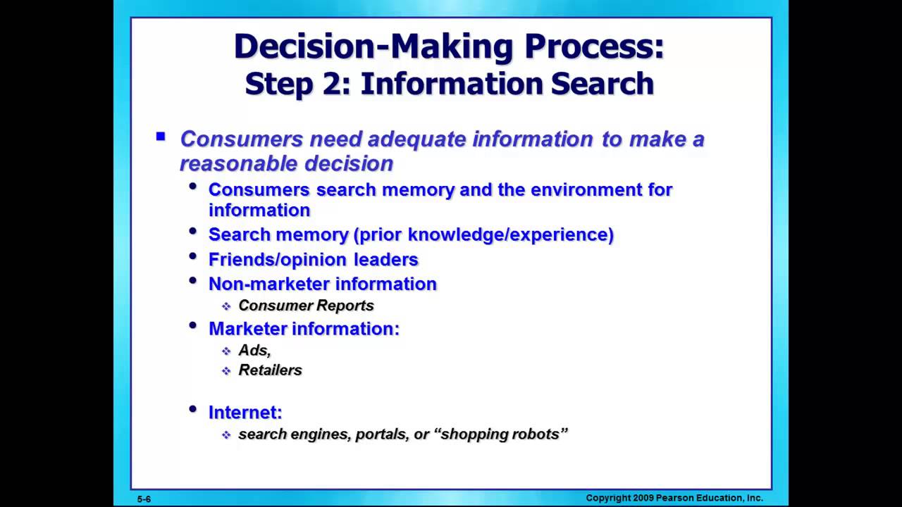 Chapter  5 Consumer Behavior