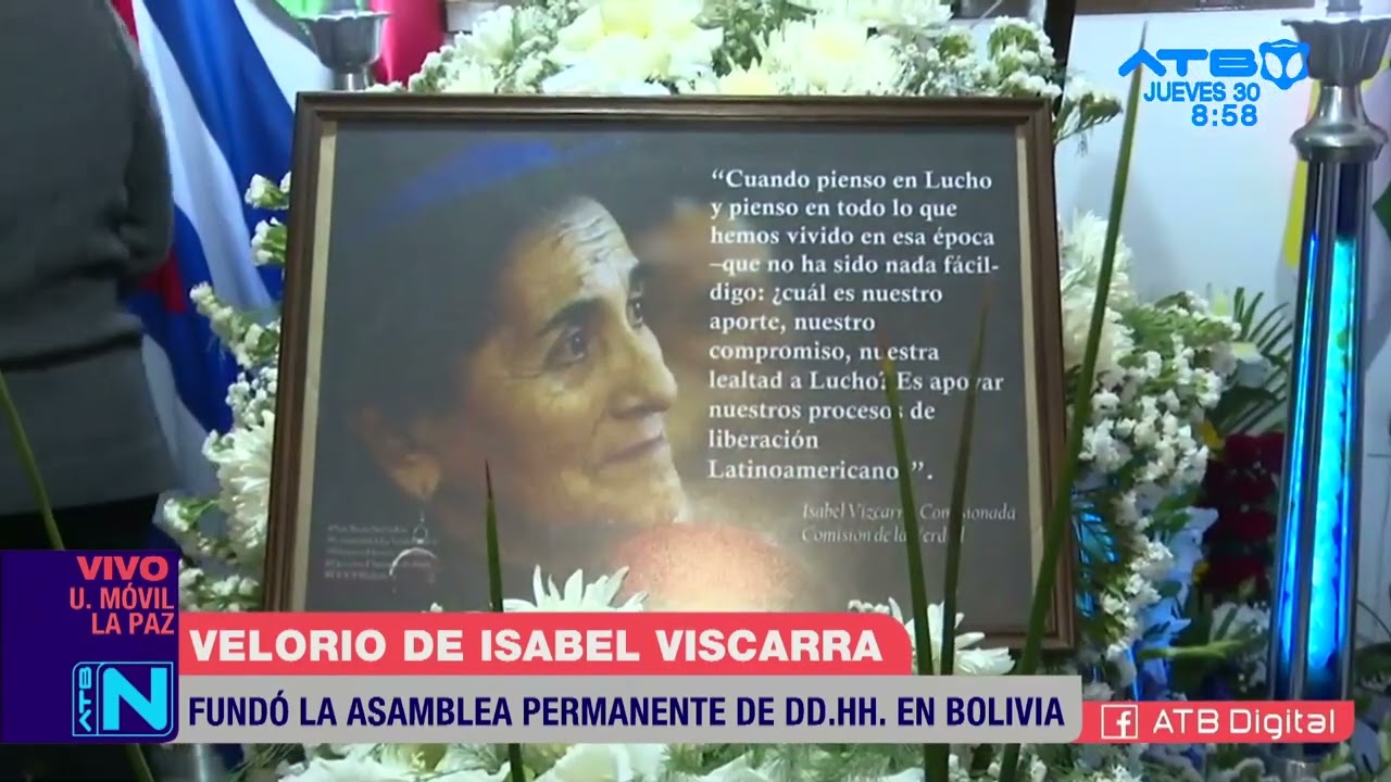 Fallece la activista María Isabel Viscarra Quezada - ATB Digital