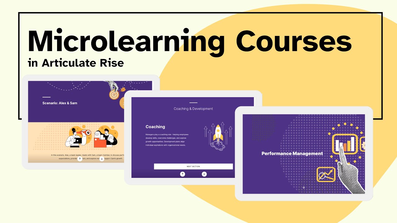 Creating Microlearning Courses in Articulate Rise