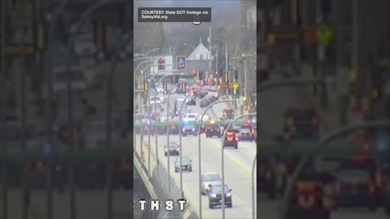 Traffic cameras show police chase, crash before officer-involved shooting in Milwaukee