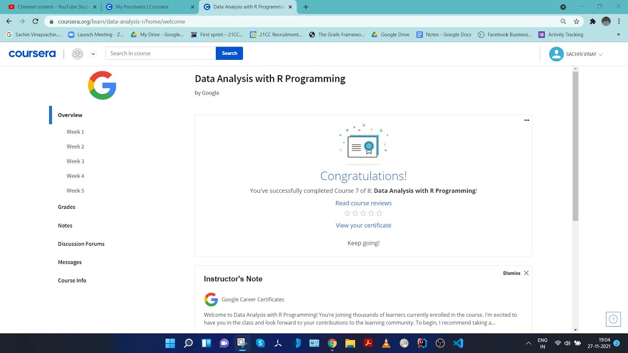 Data Analysis with R Programming || Google Data Analytics