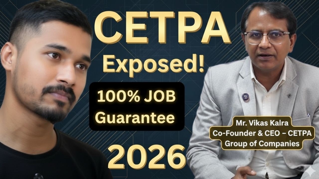 CETPA Exposed! 😱 | Truth Behind 100% Job Guarantee || Mr. Vikas Kalra & Rahul Pal .