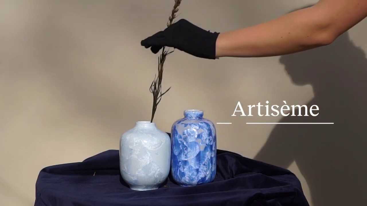Crystalline vases by Milan Pekař | Artisème