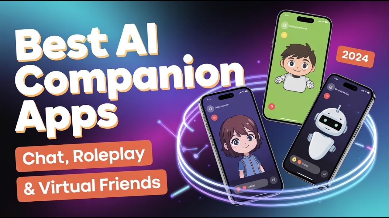 5 Best AI Companion Apps in 2026 (Virtual Friends & AI Chat)