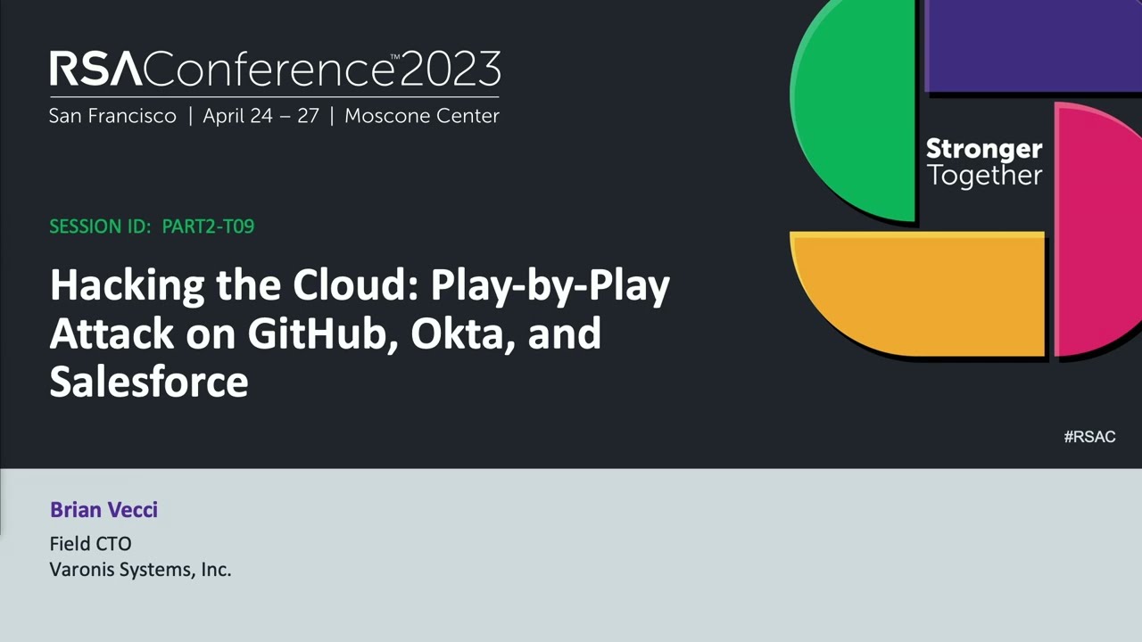 Hacking the Cloud: Play-by-Play Attack on GitHub, Okta, and Salesforce