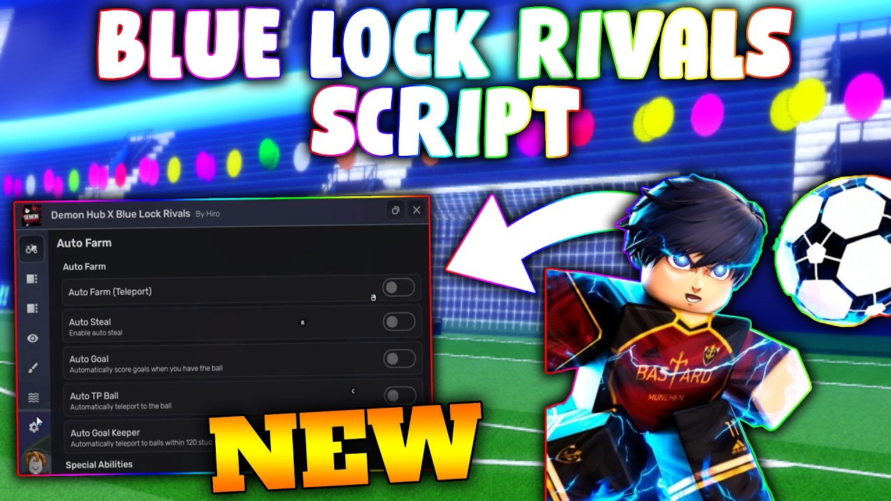 *NEW* Blue Lock: Rivals Script (PASTEBIN 2026) ( AUTO GOAL , FLOWS/STYLES , INF STAMINA , INF FLOW )