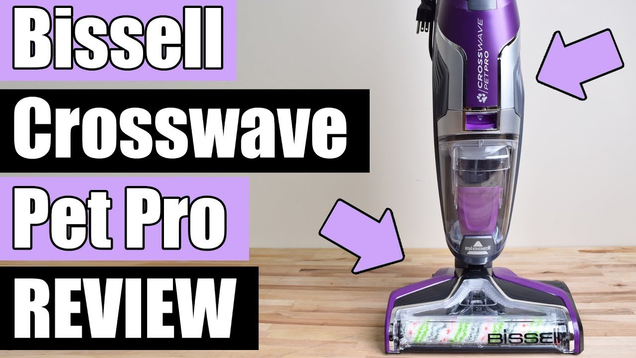 Bissell Crosswave Pet Pro IN DEPTH REVIEW & TESTS 2306a