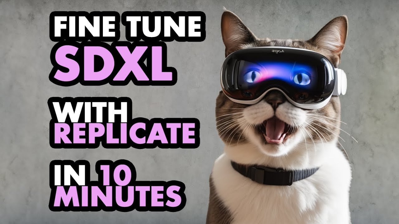 Fine-tune SDXL with Replicate