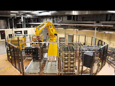 YASKAWA & vision-tec - Roboterbasiertes Leerguthandling in der Paderborner Brauerei