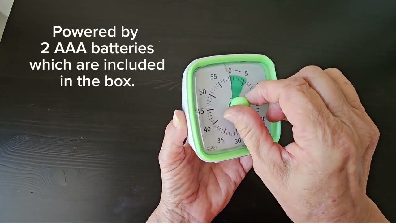 Review and Features of the Yunbaoit Visual Timer with Night Light, 60-Minute Countdown Timer