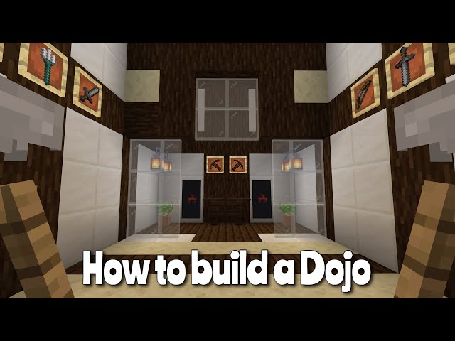 A traditional Japanese inspired Dojo!! Minecraft Map