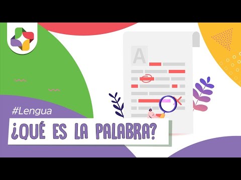 Educatina - ¿Qué es la palabra?