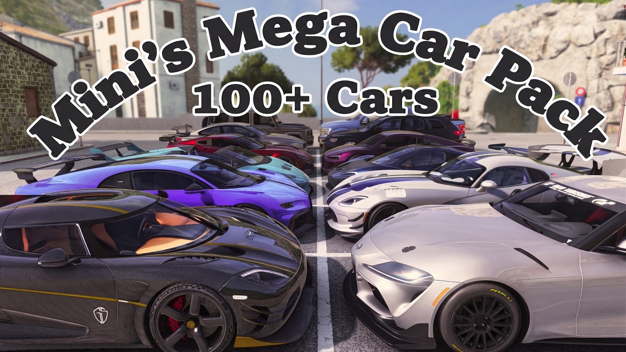 Minis Mega Car Pack V2.4 – The Ultimate 100+ Vehicle Collection for ...