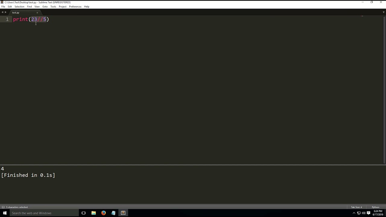 10. Division Operations in Python