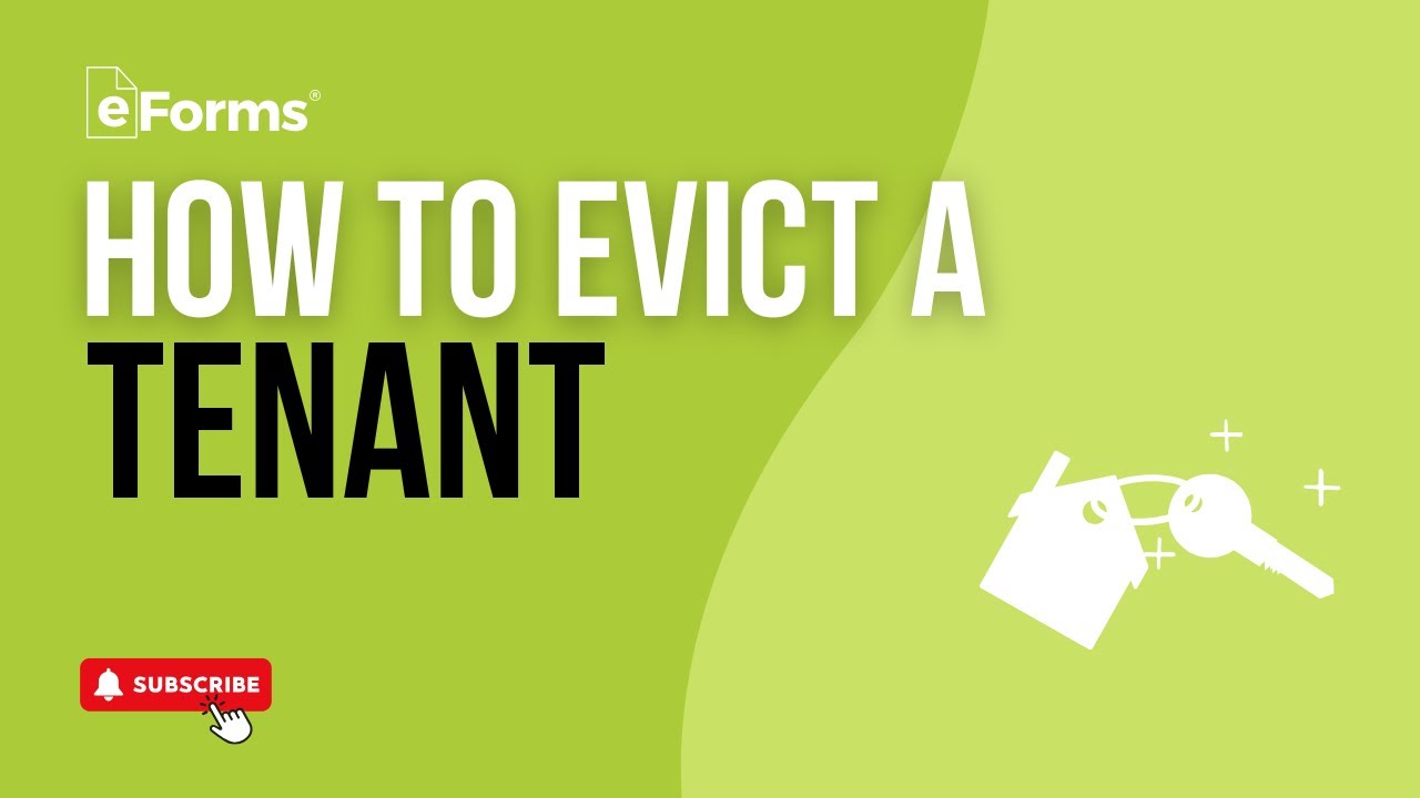 How to Evict a Tenant | Step-by-Step With Eviction Forms | 2022 UPDATED