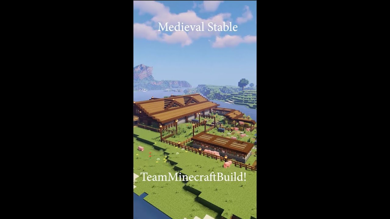 Medieval Stable | Full tutorial And Map in Description