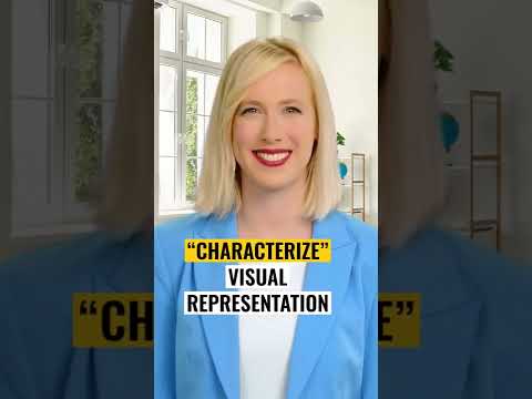 CHARACTERIZE Meaning and Sentence examples in English