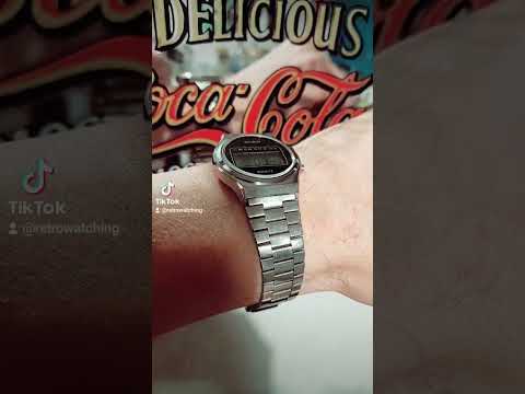 CASIO 51QR-19 a Delicious 70's vintage digital watch #Shorts