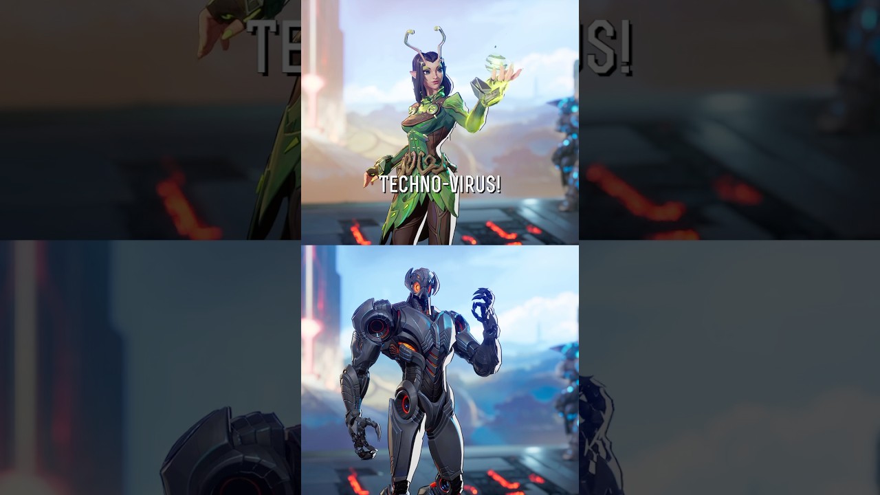 (No. 3)Ultron and Mantis interaction - Marvel Rivals