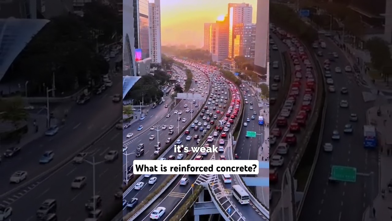 What is reinforced concrete? #civilengineering #construction