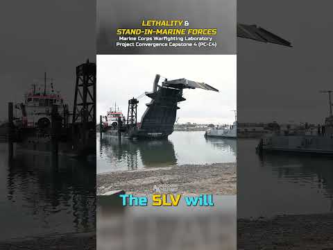 Stern Landing Vessel (SLV) & Autonomous Stealth Semi-Submersible Drone