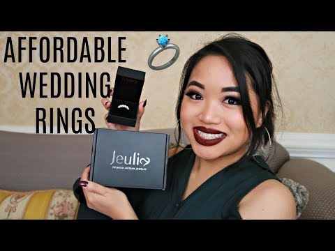 Jeulia Jewelry Unboxing/Review | Affordable Wedding Rings & More!