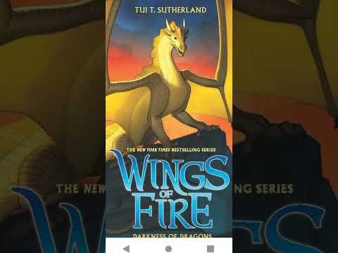 Book Review: "Wings of Fire: Darkness of Dragons" (Book 10) by Tui T. Sutherland!!!