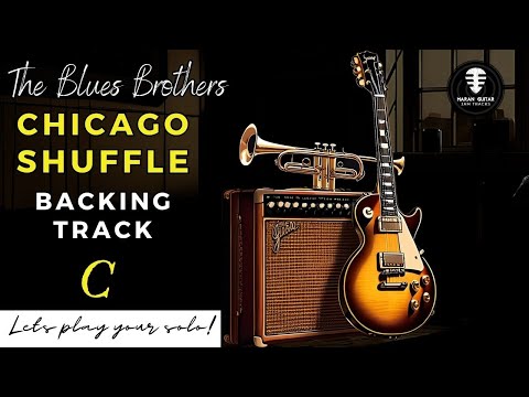 The Blues Brothers Chicago Shuffle backing track in c