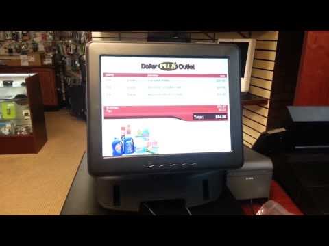 IPOS All In One Touch Screen POS, AMD 2.3Ghz/ 2GB 64G SSD Restaurant/ Retail POS