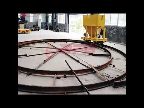 Industrial Transfer Cars Trolley / KPT Electric Transfer Rail Cart