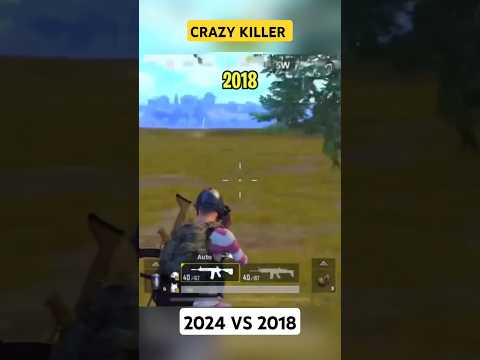 2024 VS 2018 🥺 GOLDEN MEMORIES 😭🥺 OLD PUBG MISS YOU 🥺#crazykiller #bgmi #pubgmobile #old #memories