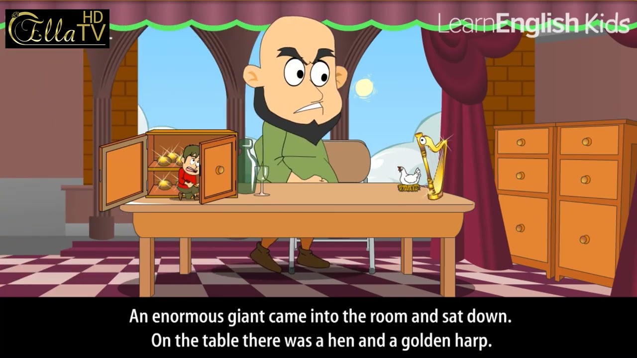 Jack and the beanstalk - short stories Kids - ELLA TV - قناة ايلا