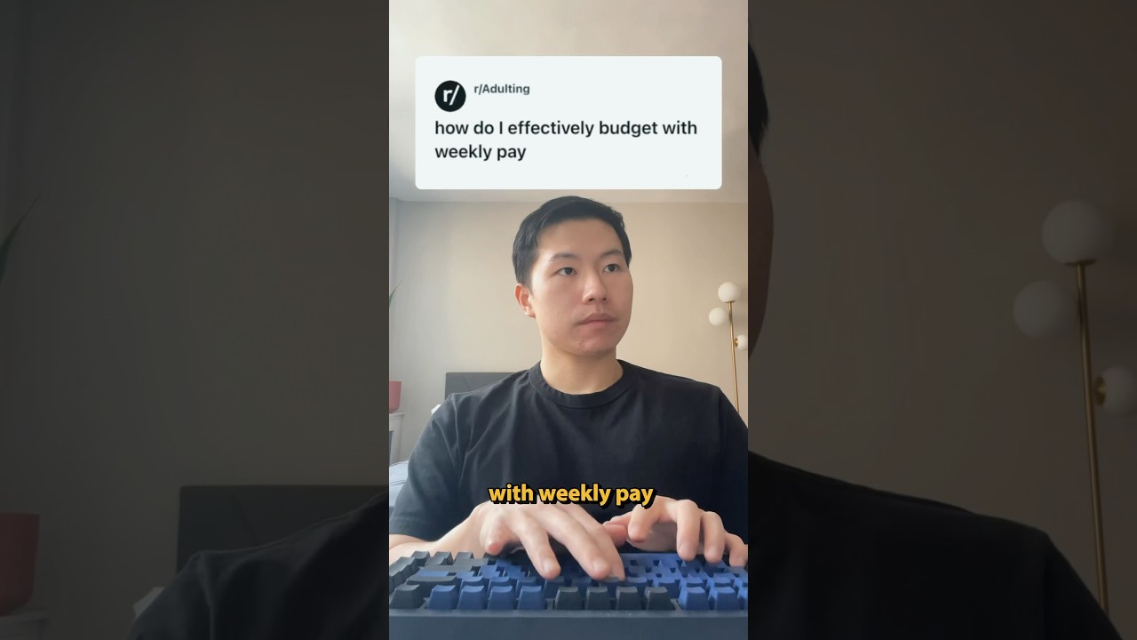 How to effectively budget weekly pay