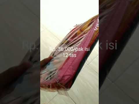 Rp. 36.000/pak isi 12 tas. Shopee/Lazada/Tokopedia - seller : LittleYuana #goodiebag #hampersanak