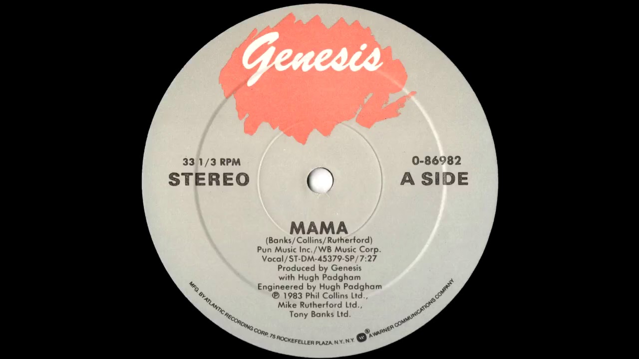 Genesis - Mama (Long Version) 1983